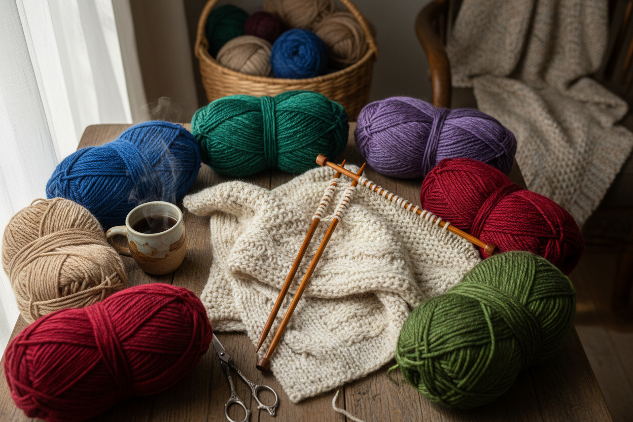 Knitting Classes – Dances With Wool